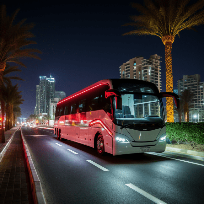 Experience Luxury Group Travel With 30 Seater Bus For Rent